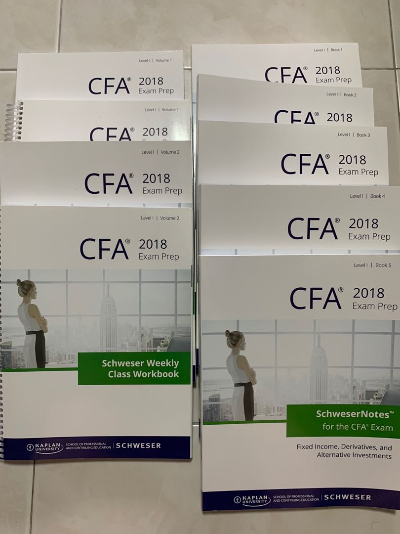 CFA Level 1 Textbooks, Hobbies & Toys, Books & Magazines, Assessment ...