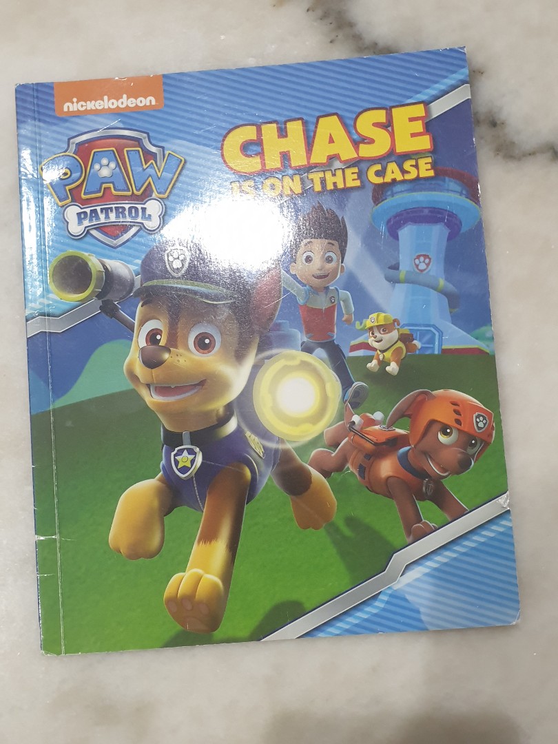 Chase is on the case,Paw Patrol, Hobbies & Toys, Books & Magazines ...