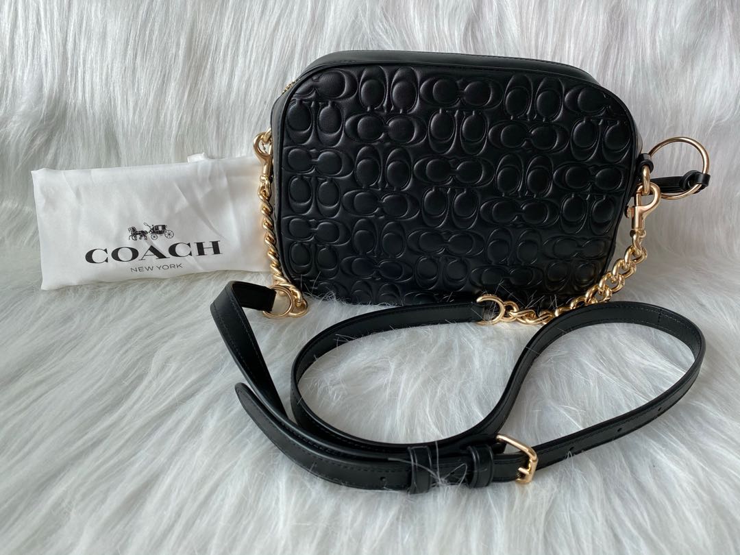 Coach leather camera bag, Women's Fashion, Bags & Wallets, Cross-body ...