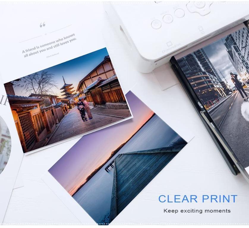 Compatible Canon Selphy KP-108IN Ink and Photo Paper Set Work for CP ...