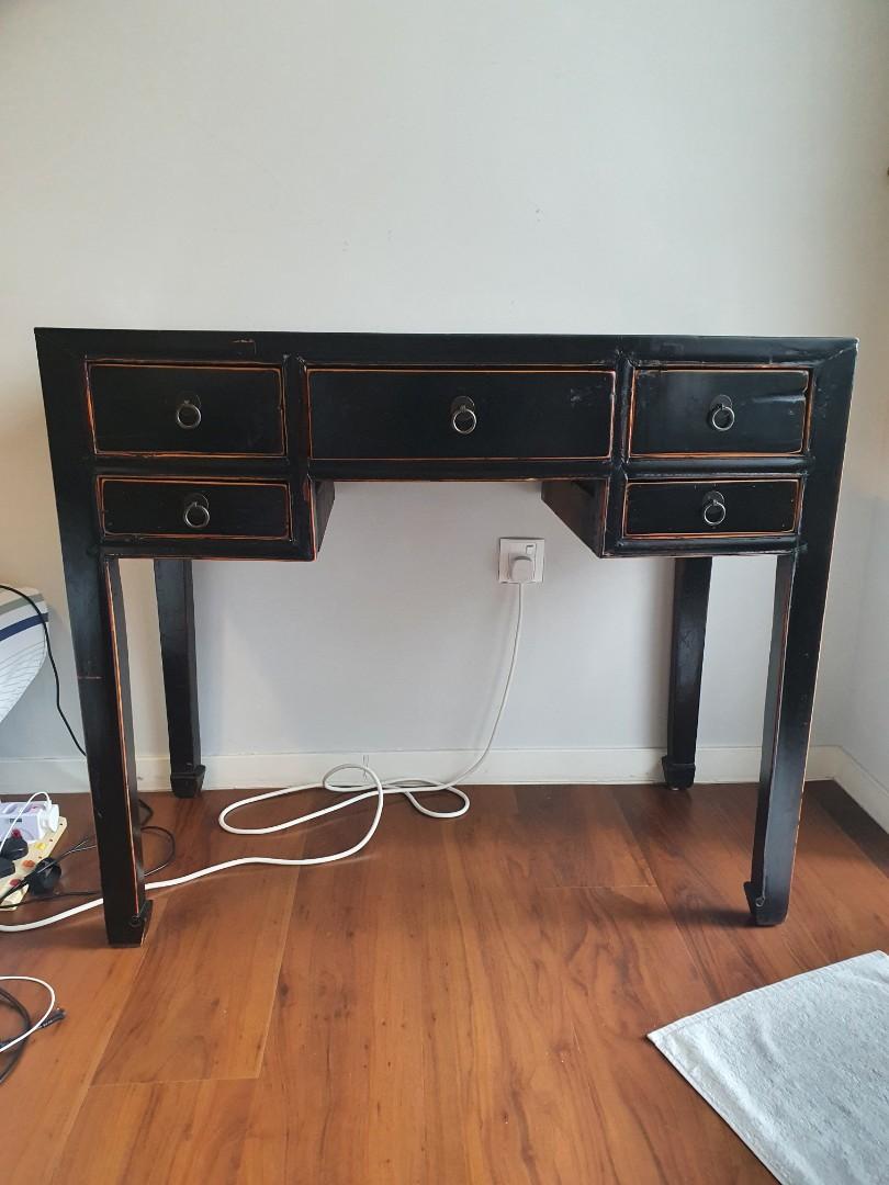 console/study table, Furniture & Home Living, Furniture, Tables & Sets ...