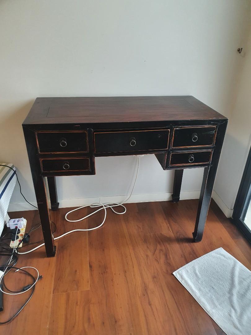 console/study table, Furniture & Home Living, Furniture, Tables & Sets ...