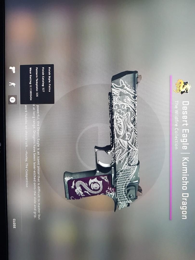 CSGO Desert Eagle | Kumicho Dragon, Video Gaming, Gaming Accessories ...