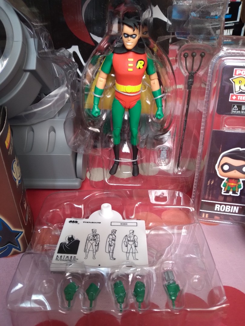 DC Collectibles Batman The Animated Series ROBIN Action Figure, Hobbies ...