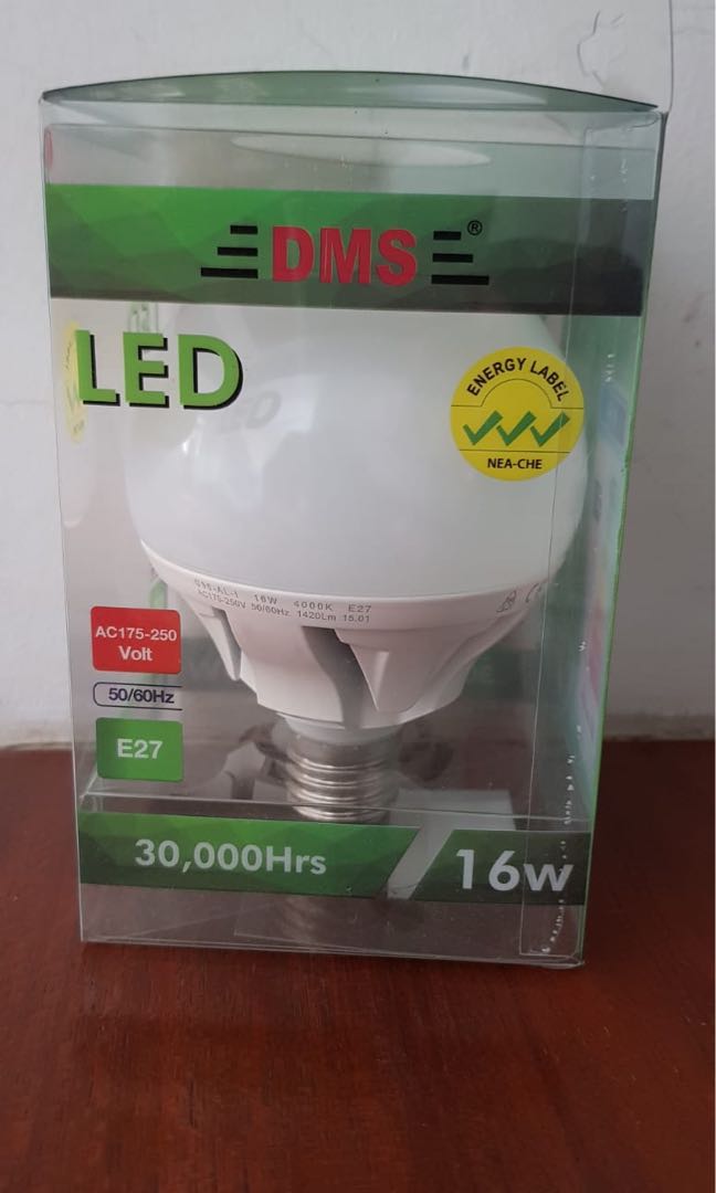 DMS LED Light Bulb, Furniture & Home Living, Lighting & Fans, Lighting ...