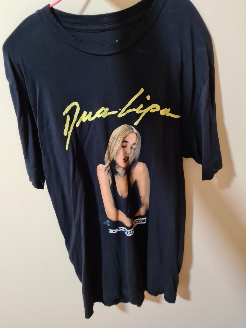 Dua Lipa Merchandise Tee, Women's Fashion, Clothes, Tops on Carousell