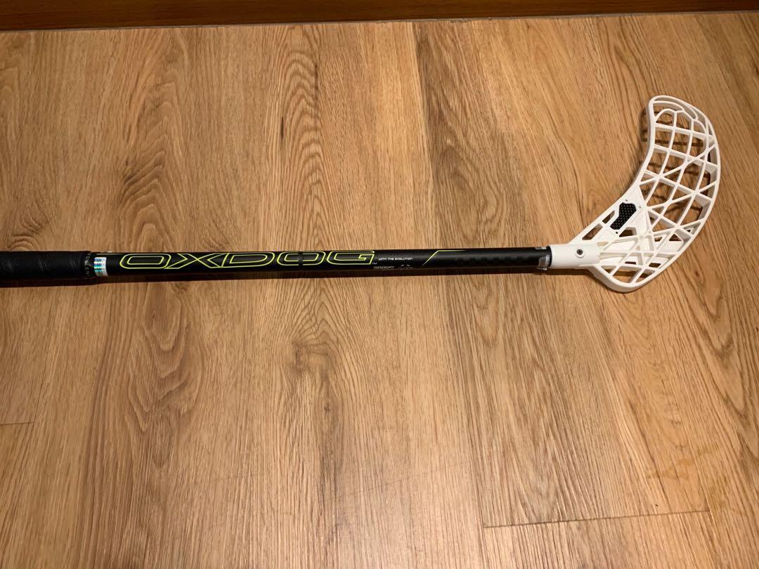 Floorball stick Oxdog Zero HES 26 Oval, Sports Equipment, Sports ...
