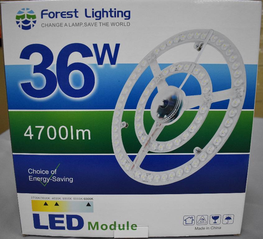 FOREST LIGHTING LED MODULE (3 Color), Furniture & Home Living, Lighting ...