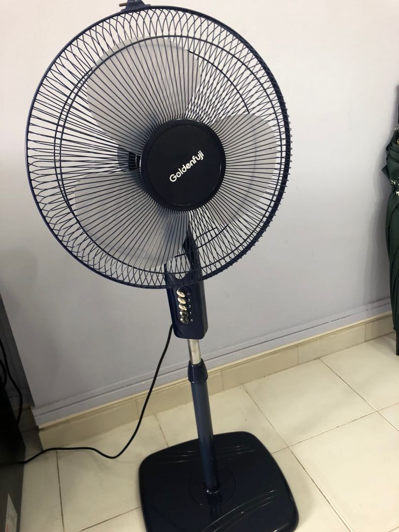 Golden fuji fan, Furniture & Home Living, Lighting & Fans, Fans on ...