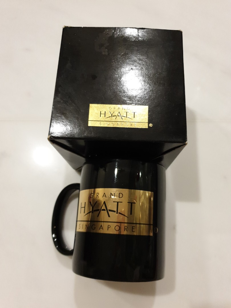 Grand Hyatt Singapore Mug/Cup + box, Furniture & Home Living ...