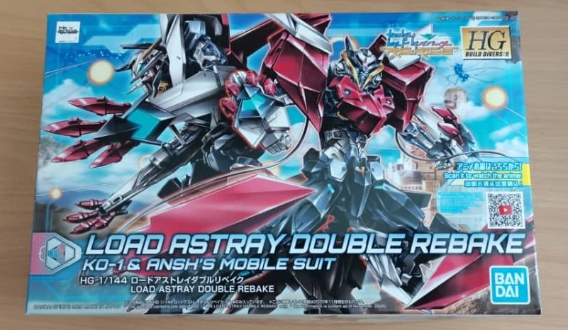 GUNDAM LOAD ASTRAY DOUBLE REBAKE HGBD:R 1/144 GUNPLA BANDAI, Hobbies & Toys, Collectibles ...