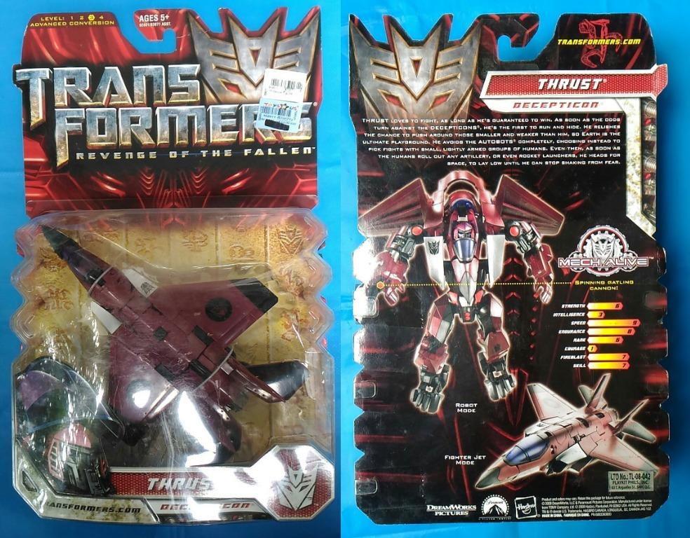 Hasbro Transformers Revenge of the Fallen ROTF Decepticon Thrust Deluxe ...