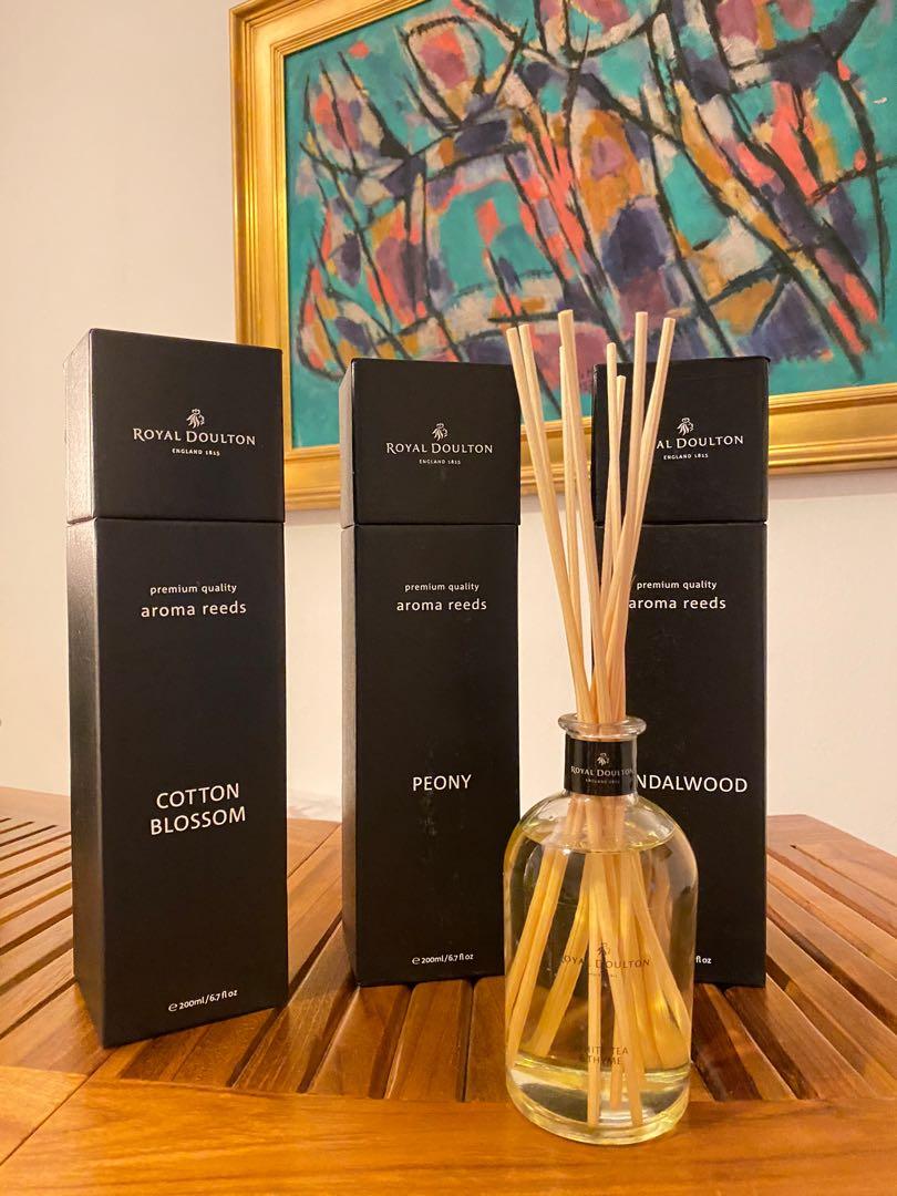 [Home Diffuser-45%OFF] Royal Doulton Aroma Reeds Black Diffuser (200ml ...