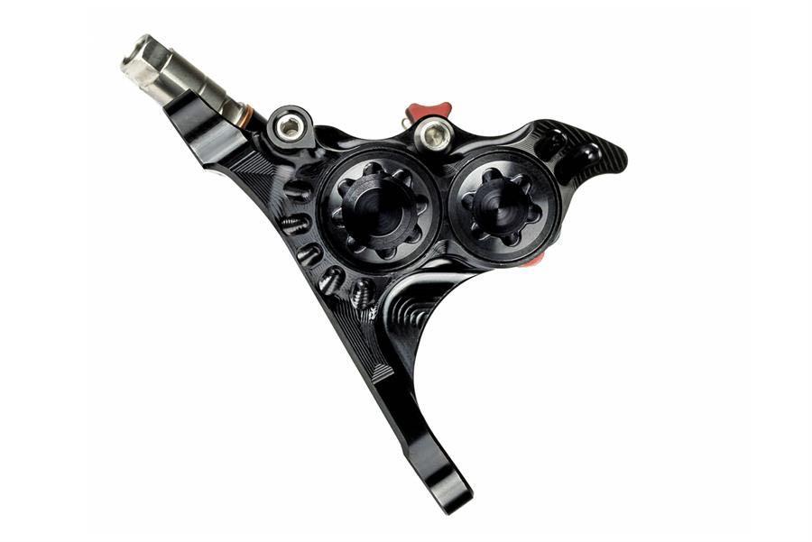 Hope RX4 4 pot Sram compatible flat mount calipers - front and rear ...