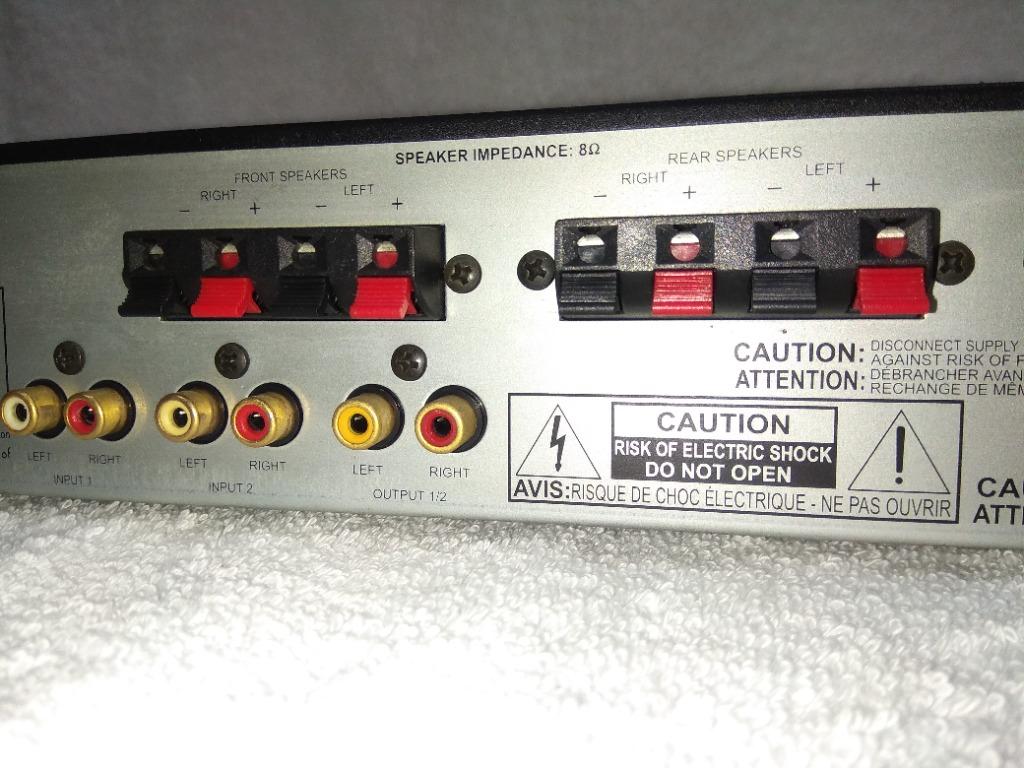 JBL ESC200 Surround Processor / Amplifier with Remote Control, Audio ...