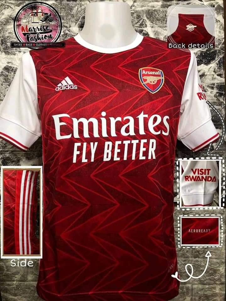 Jersey Emirates Red, Men's Fashion, Tops & Sets, Formal Shirts on Carousell