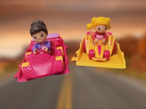 Jollibee Race Toys, Hobbies & Toys, Toys & Games on Carousell