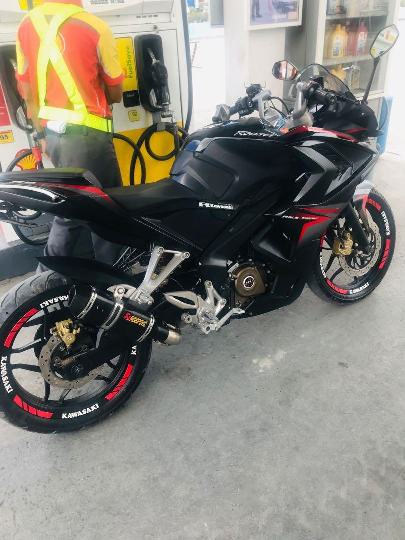 Kawasaki rouser 200, Motorbikes, Motorbikes for Sale on Carousell