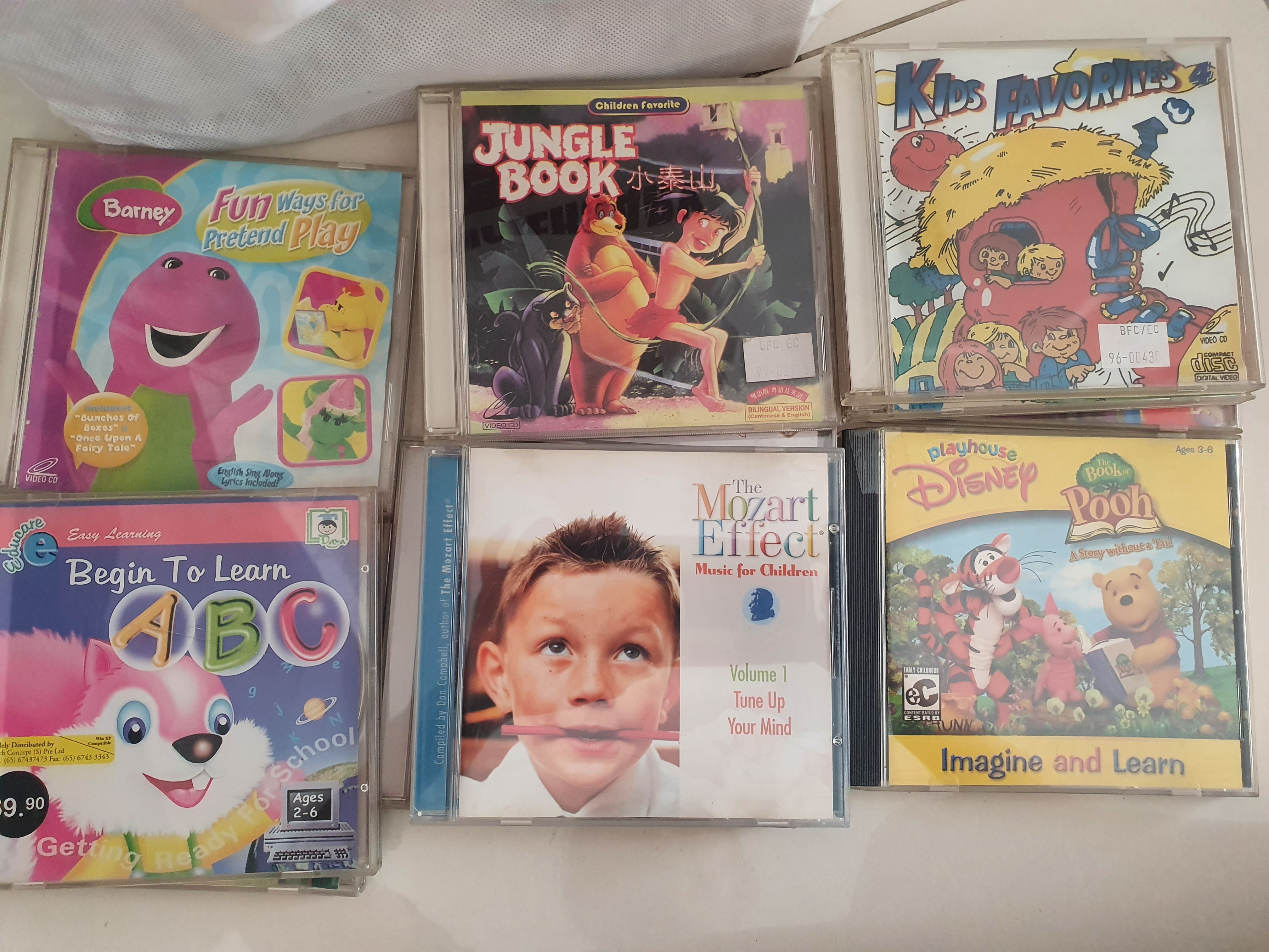 Kids CDs and VCDs, Free Items on Carousell