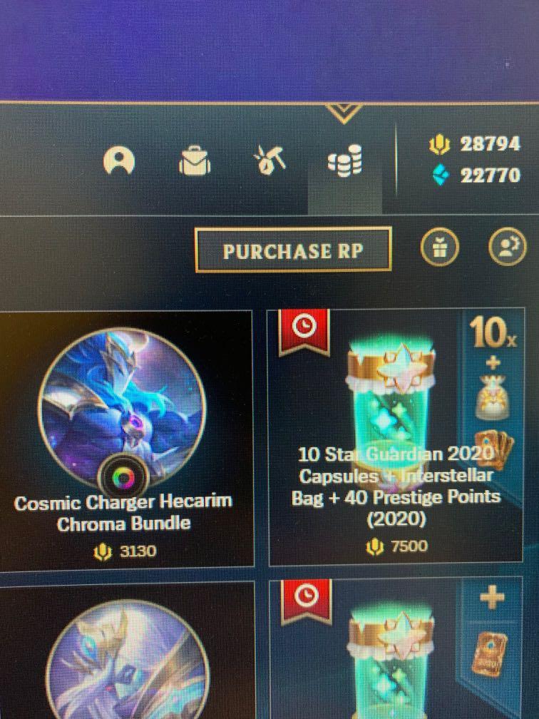 League of Legends selling RP, in game gifting, Video Gaming, Gaming ...