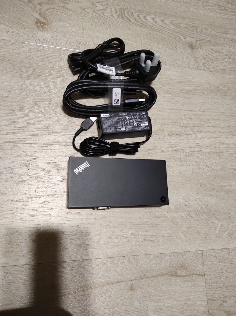 Lenovo ThinkPad USB-C Dock Type 40A9, Computers & Tech, Parts ...