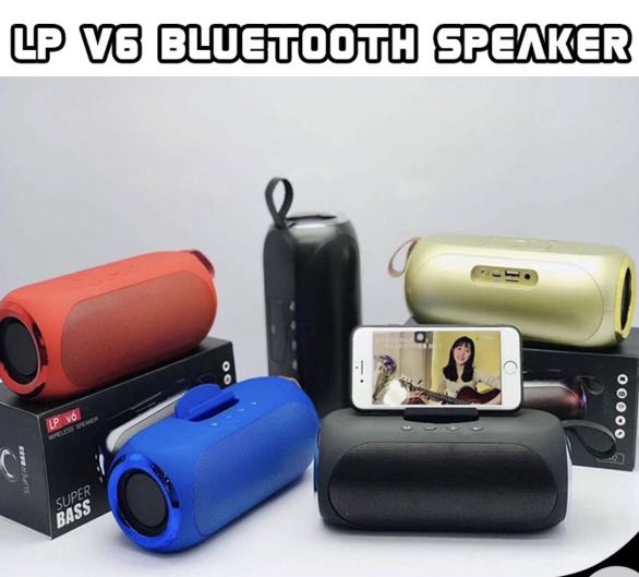 LP V6 Bluetooth Speaker - Black, Audio, Soundbars, Speakers ...