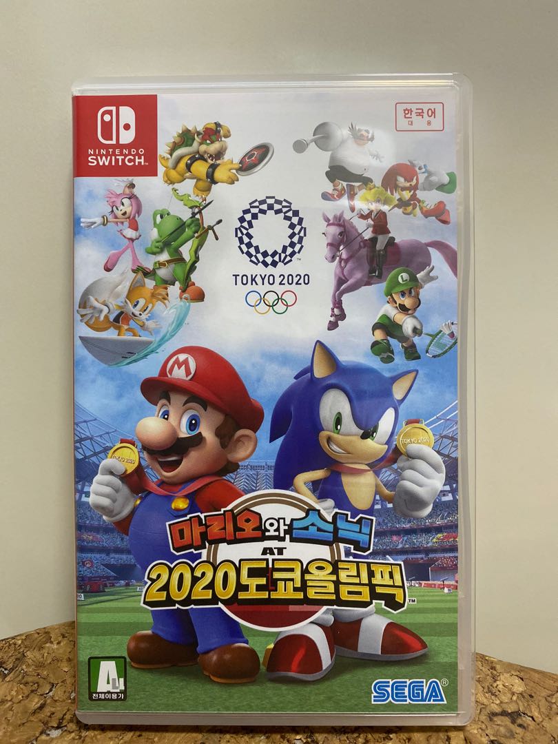 Mario SEGA Tokyo 2020 Nintendo Switch, Video Gaming, Video Games ...