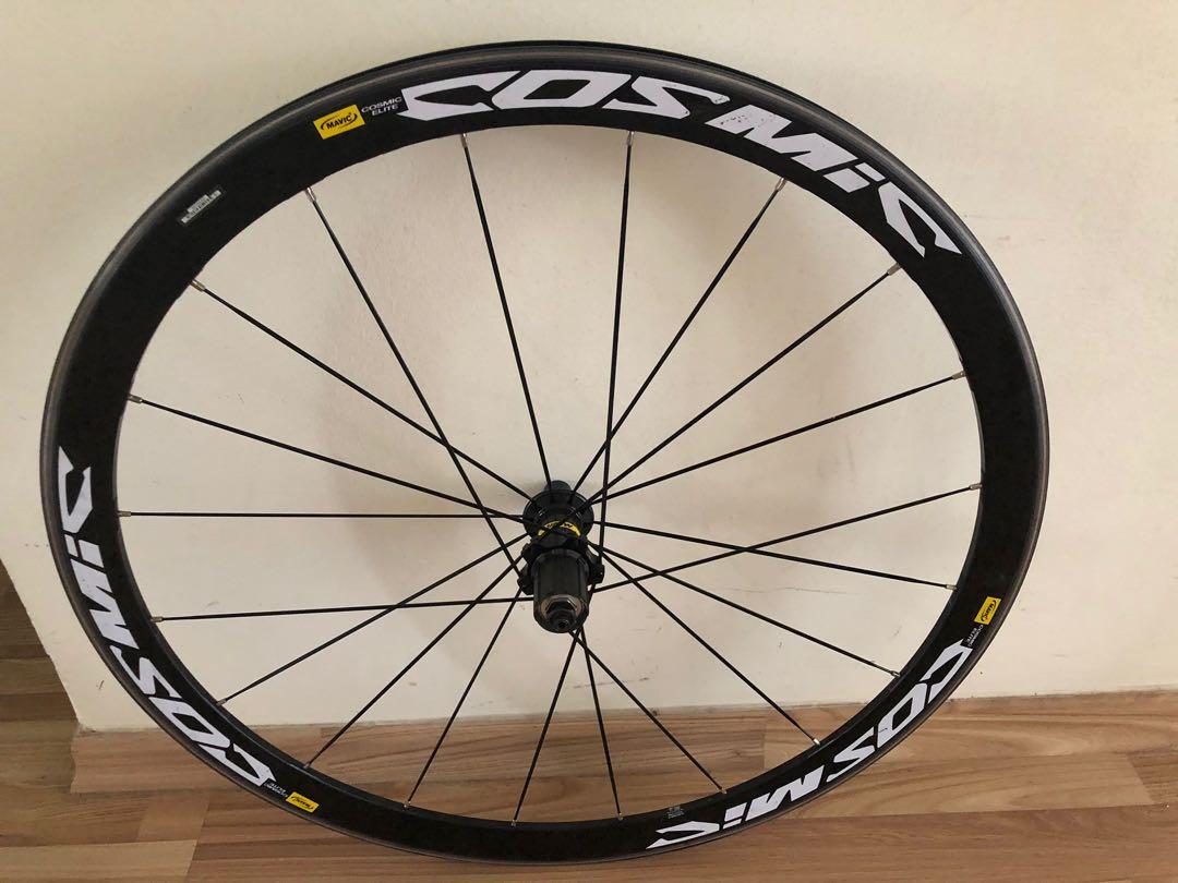 Mavic Cosmic Elite 40mm Alloy Rear Wheel, Sports Equipment, Bicycles ...