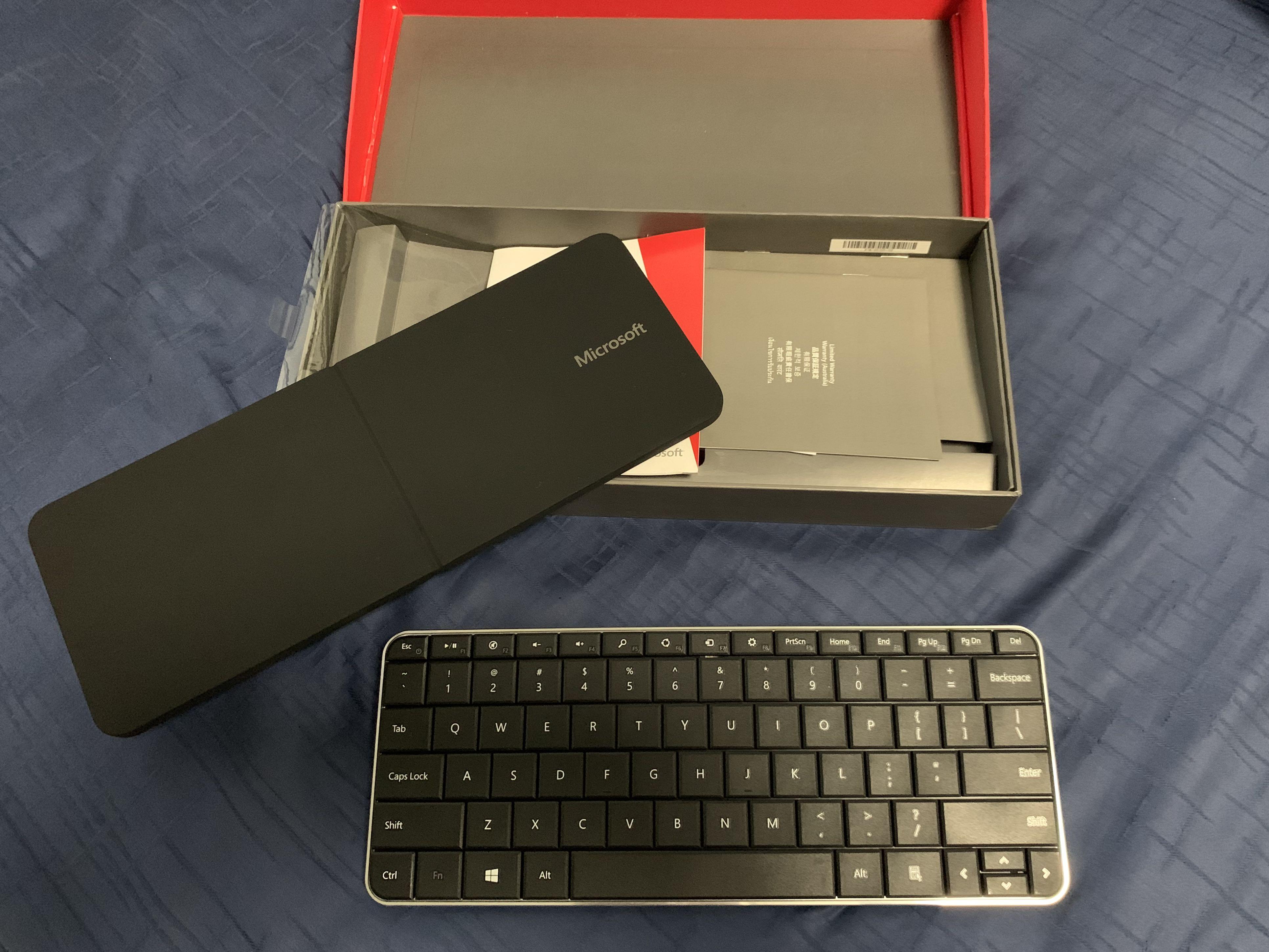 Microsoft Bluetooth Keyboard Wedge Mobile, Computers & Tech, Parts ...