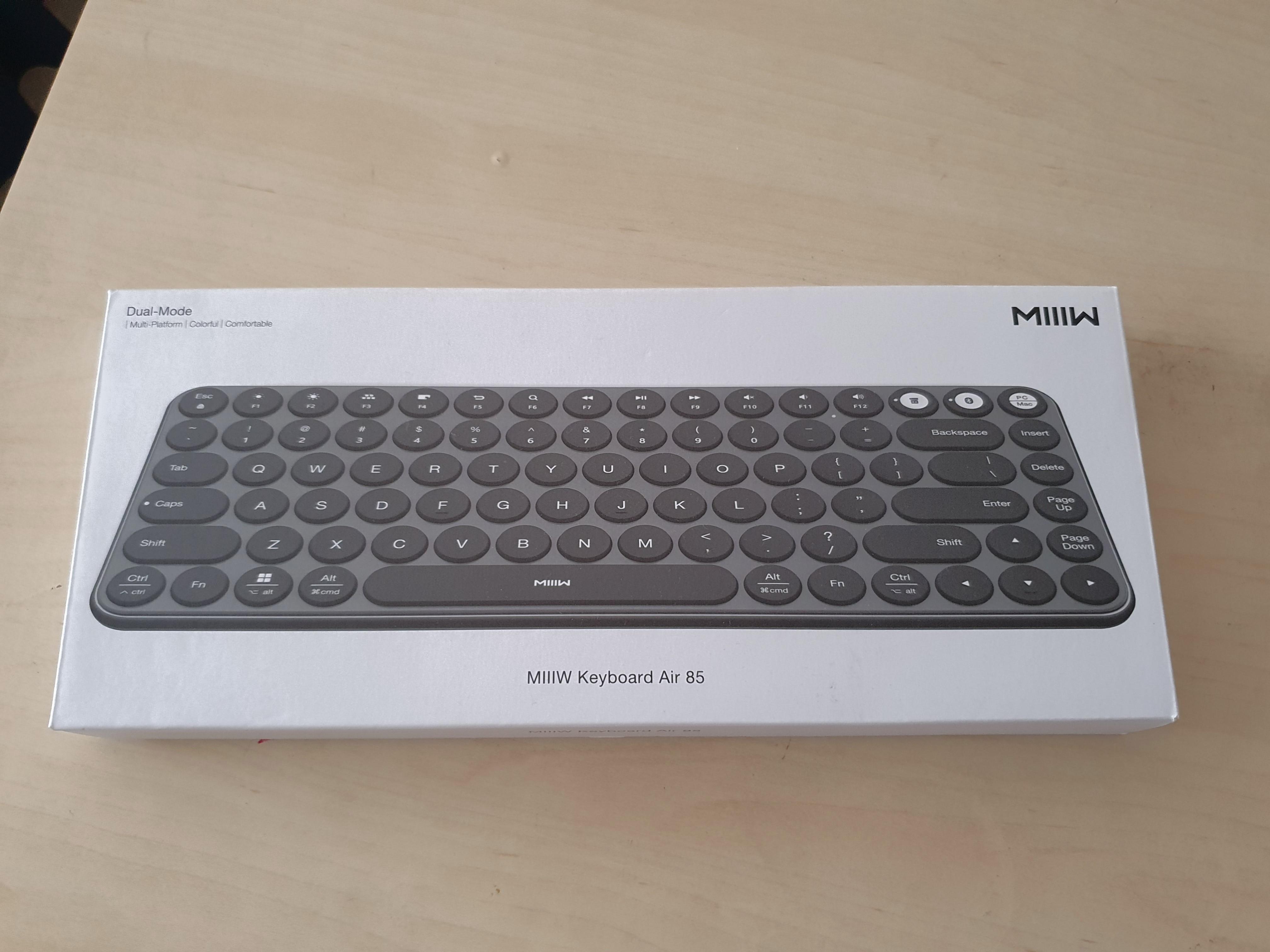 Xiaomi Miiw Keyboard Air 85 Computers And Tech Parts And Accessories Computer Keyboard On Carousell