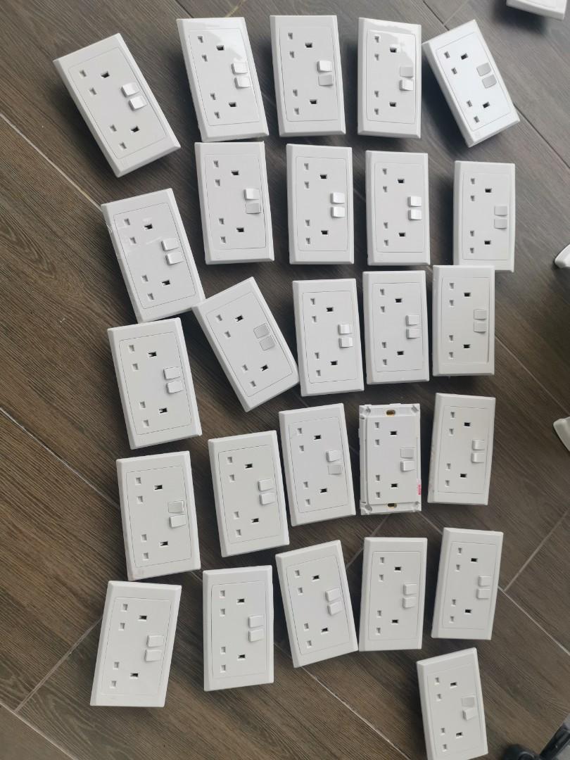 Light switches assorted, Furniture & Home Living, Lighting & Fans ...