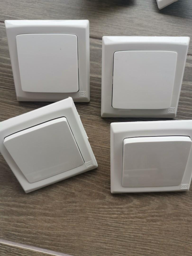 Light switches assorted, Furniture & Home Living, Lighting & Fans ...