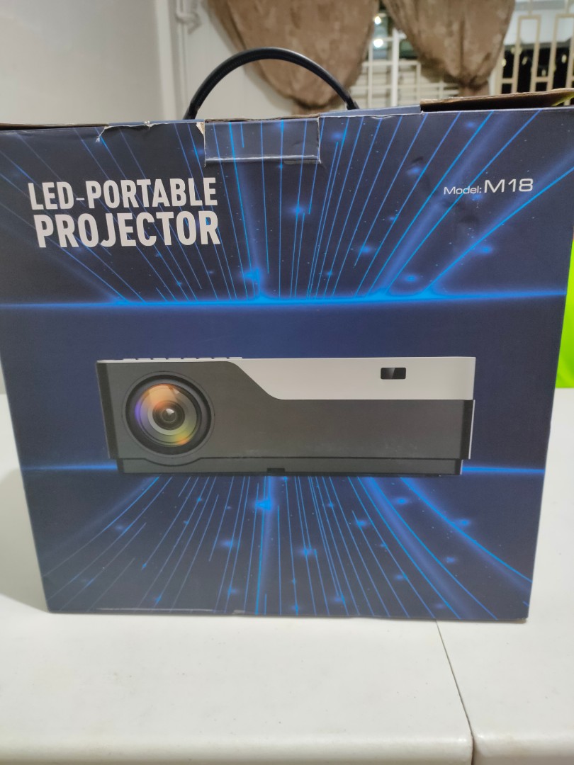 NEW M18 PROJECTOR, TV & Home Appliances, TV & Entertainment, Projectors ...