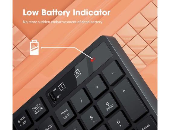 PC230A Wireless Keyboard and Mouse Combo, Computers & Tech, Parts ...