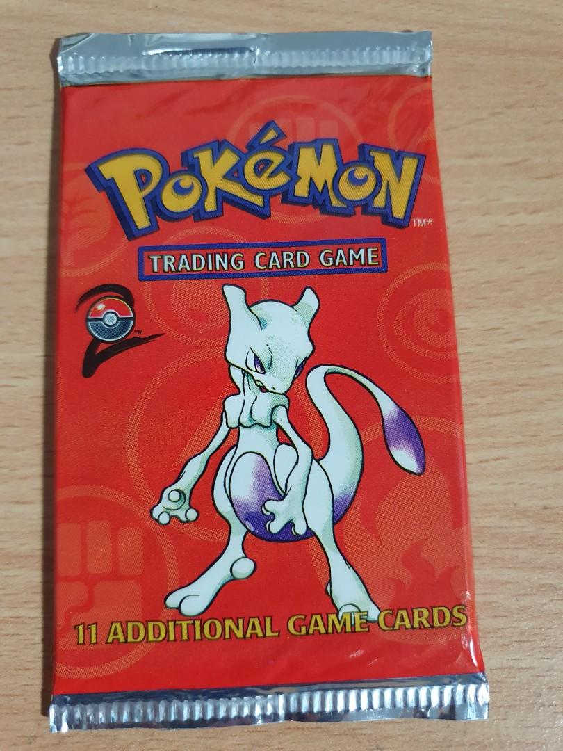 Pokemon Base Set 2 sealed pack unweighed (Mewtwo Artwork), Hobbies ...