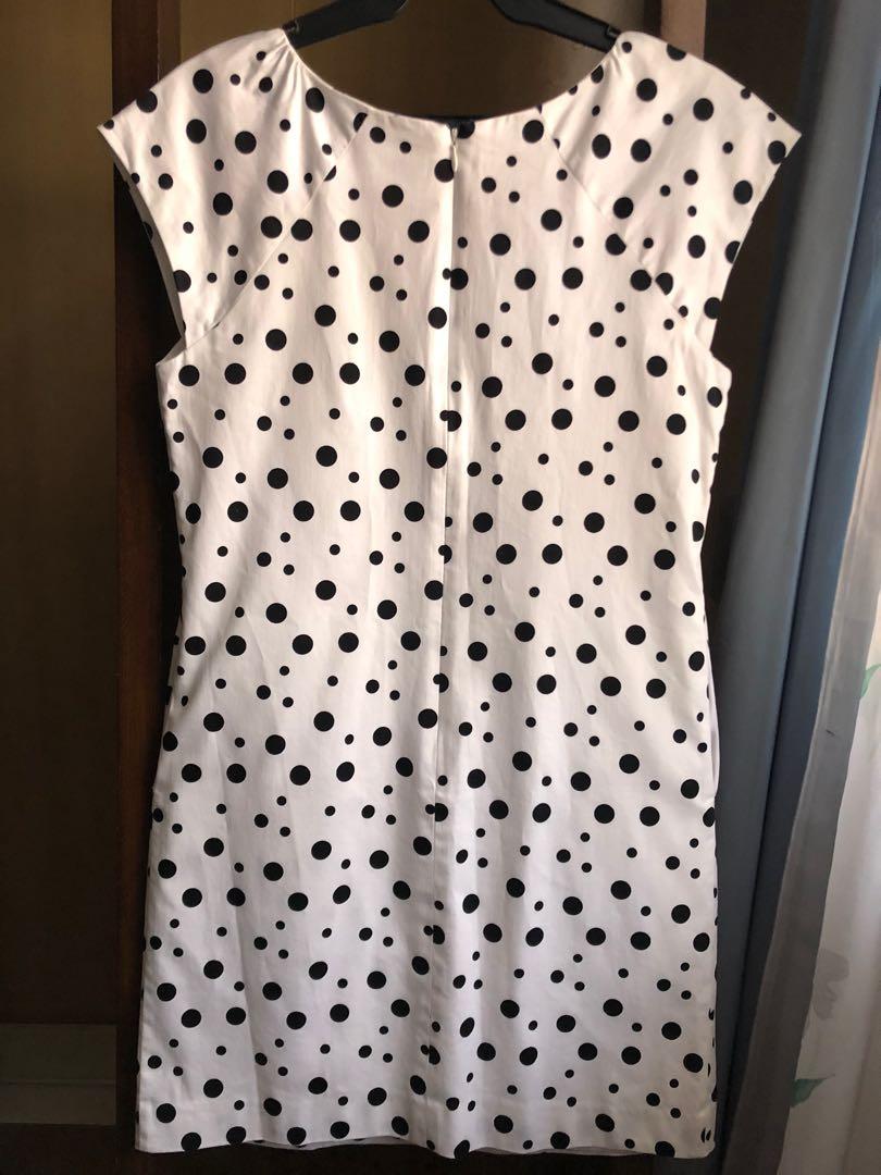 ESPADA Polka Dot Dress Semi Formal, Women's Fashion, Dresses & Sets ...