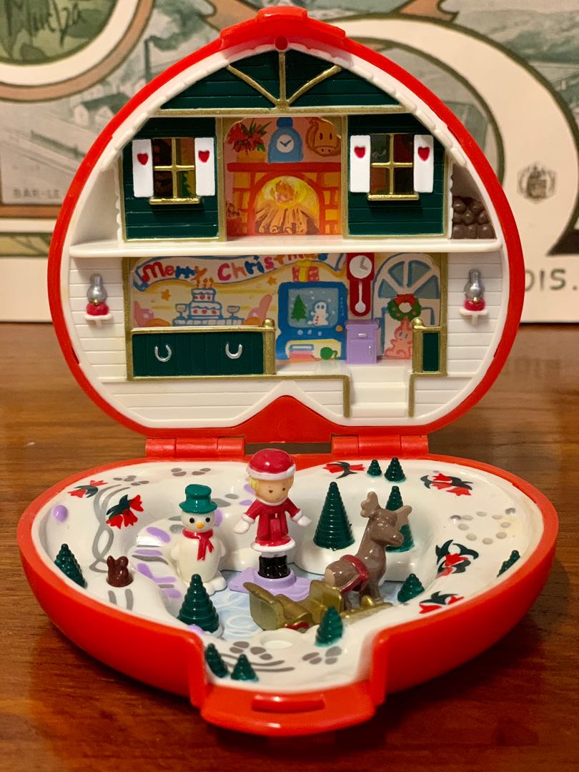 Polly Pocket Christmas Wonderland 1989, Toys & Games, Bricks ...