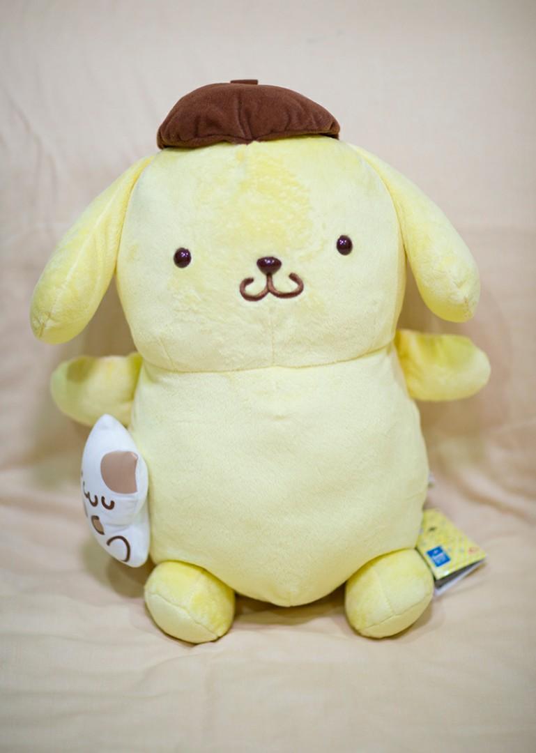 Pompompurin with cat, Hobbies & Toys, Toys & Games on Carousell