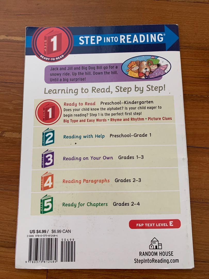 Preloved Step into reading - Step 1, Hobbies & Toys, Books & Magazines ...