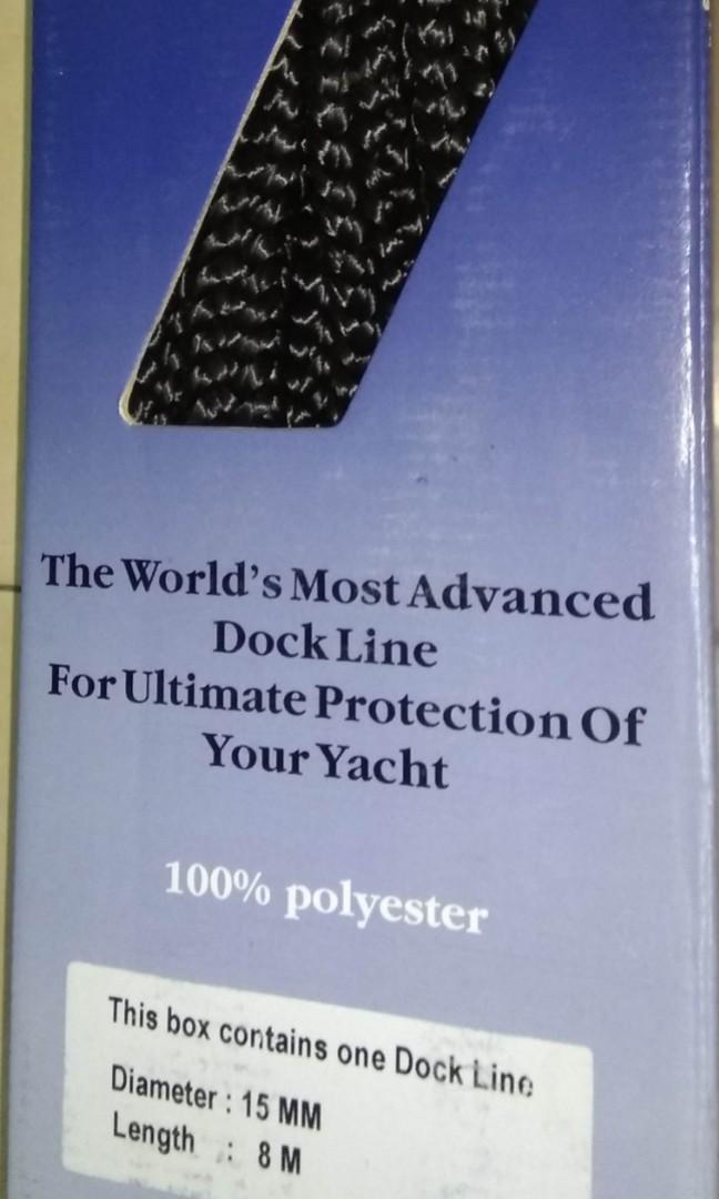 Ropeworks Dock Line With Built In Shock Absorber For Yachts and Boats ...