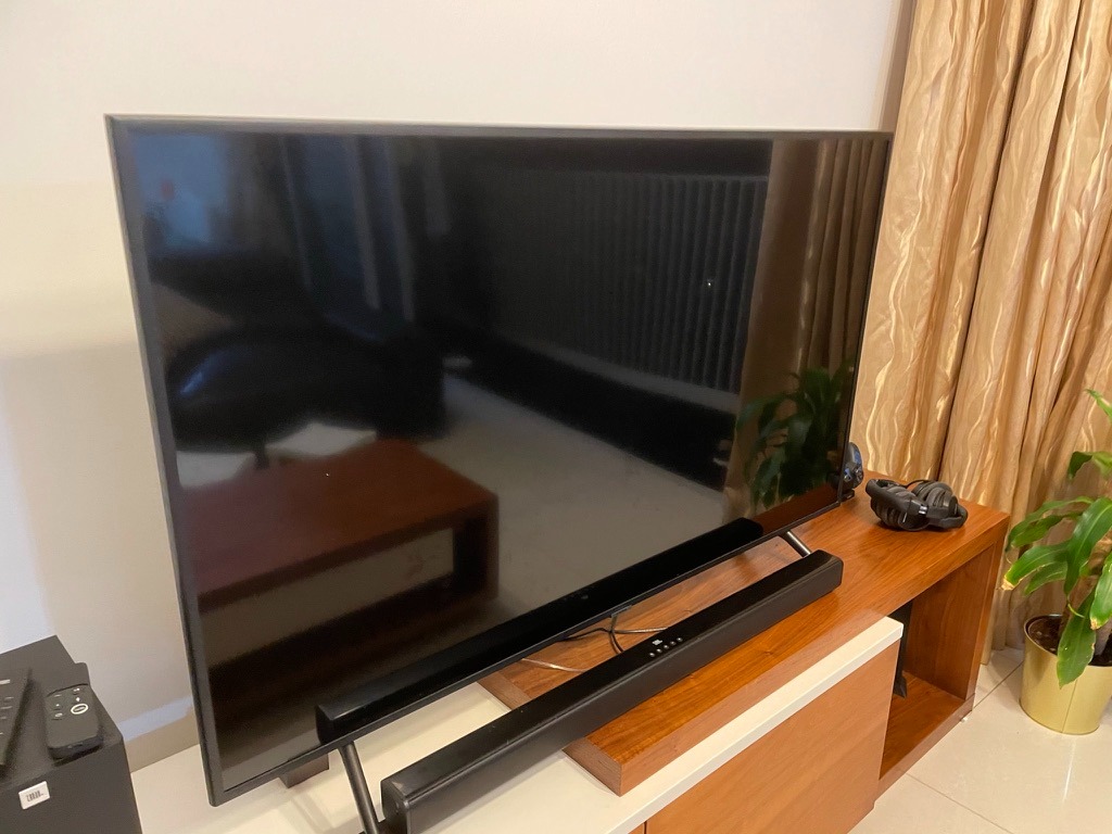 Samsung TV 55in 4K UHD NU7100, TV & Home Appliances, TV & Entertainment ...