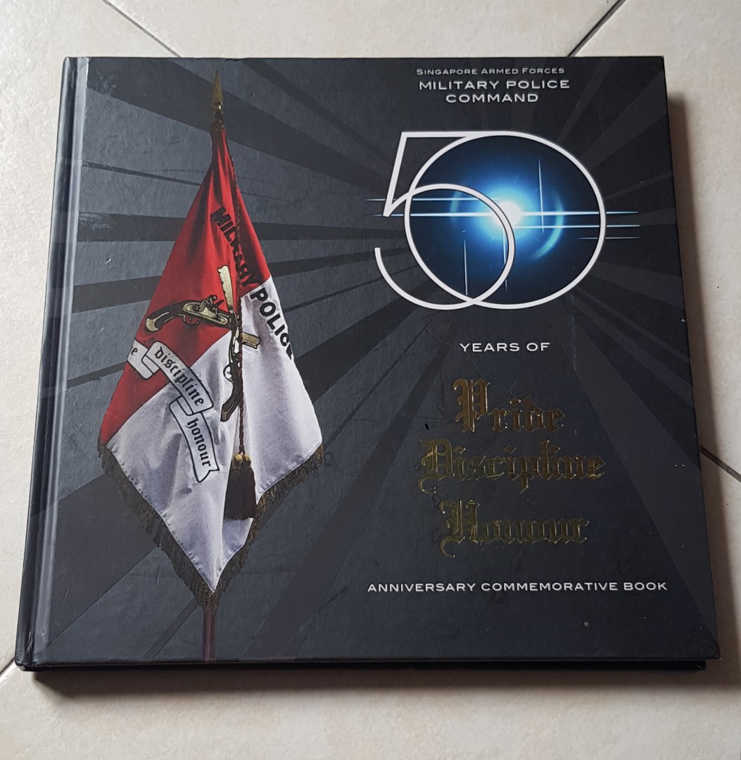 Singapore SAF Military Police Command 50th Anniversary Commemorative ...