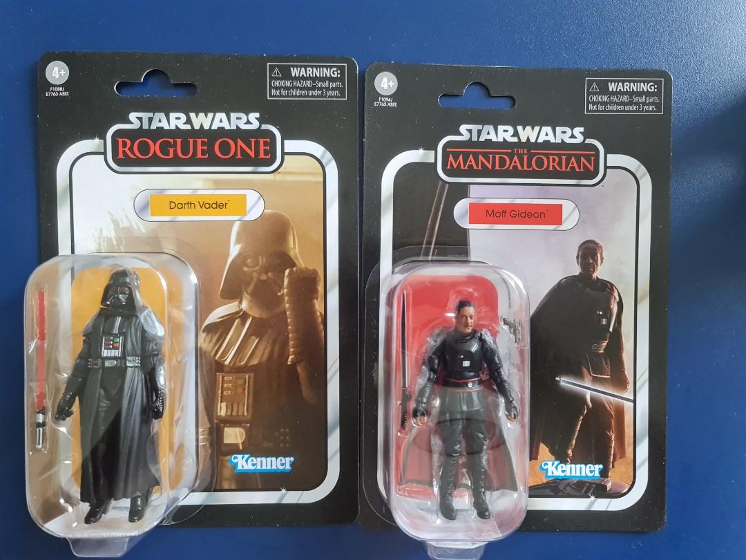Star Wars TVC 3.75" Darth Vader & Moff Gideon, Hobbies & Toys, Toys ...