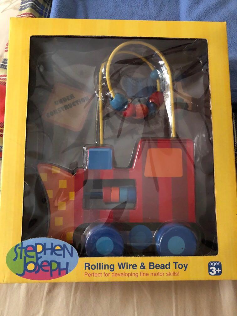 Stephen Joseph Rolling Wire & Bead Toy, Hobbies & Toys, Toys & Games on ...