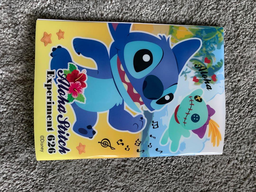 Stitch writing book, Hobbies & Toys, Stationery & Craft, Stationery ...