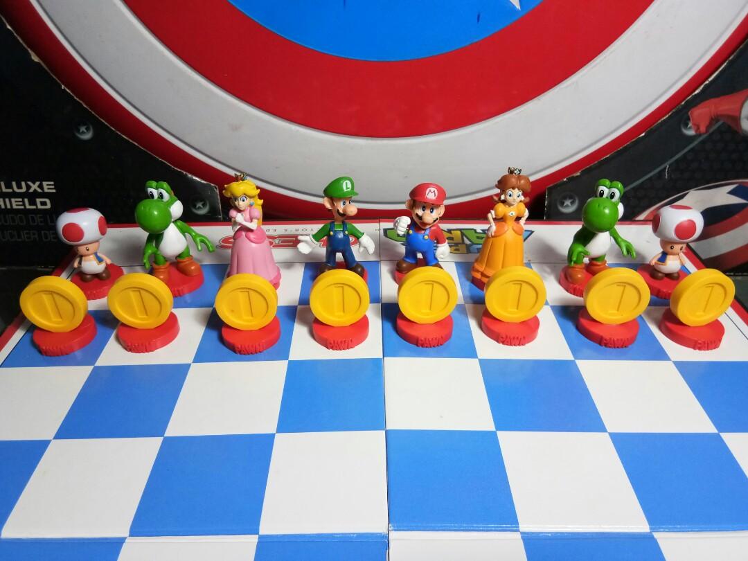 Super Mario Chess Collector's Edition Board Game Chess Set, Hobbies ...