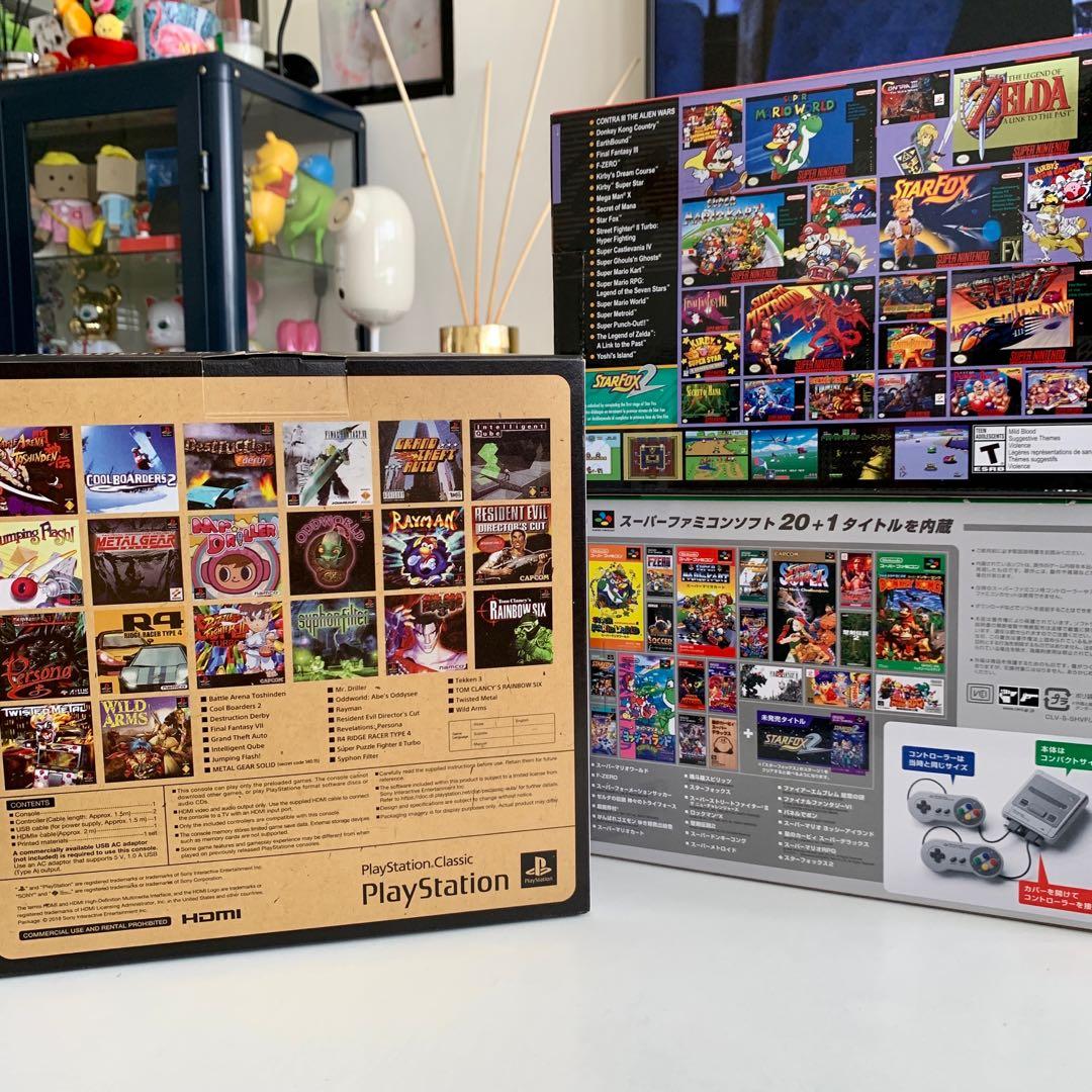 Super Nintendo, PlayStation Classic - mini, Toys & Games, Video Gaming ...