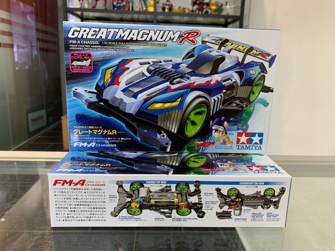 Tamiya Great Magnum R (FM-A Chassis) (Mini 4WD), Hobbies & Toys ...