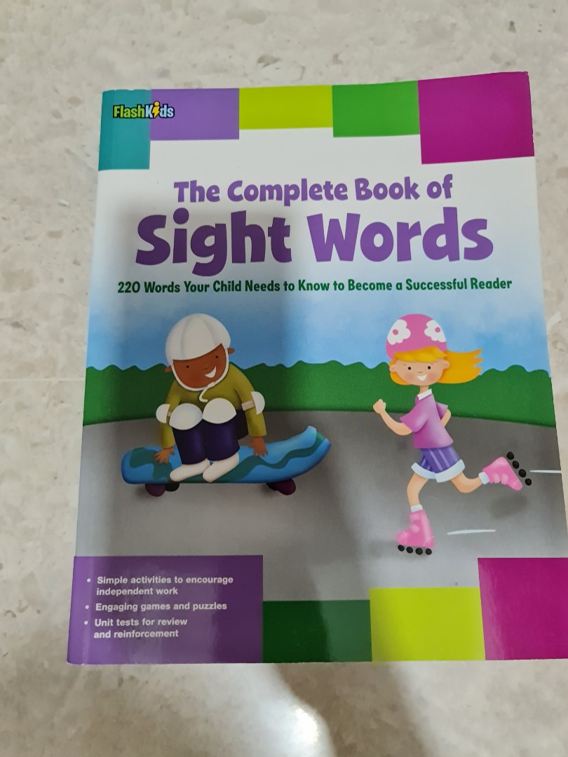 The Complete Book of Sight Words, Hobbies & Toys, Books & Magazines ...