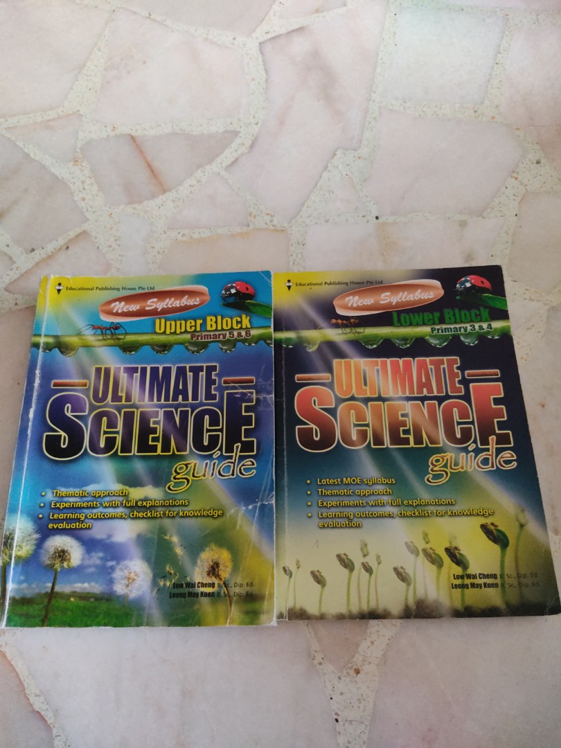 Ultimate Science Guide (Lower and upper block), Hobbies & Toys, Books ...
